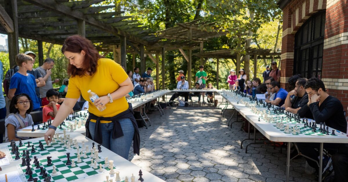 Chess Lecture and Simul Series | Central Park Conservancy