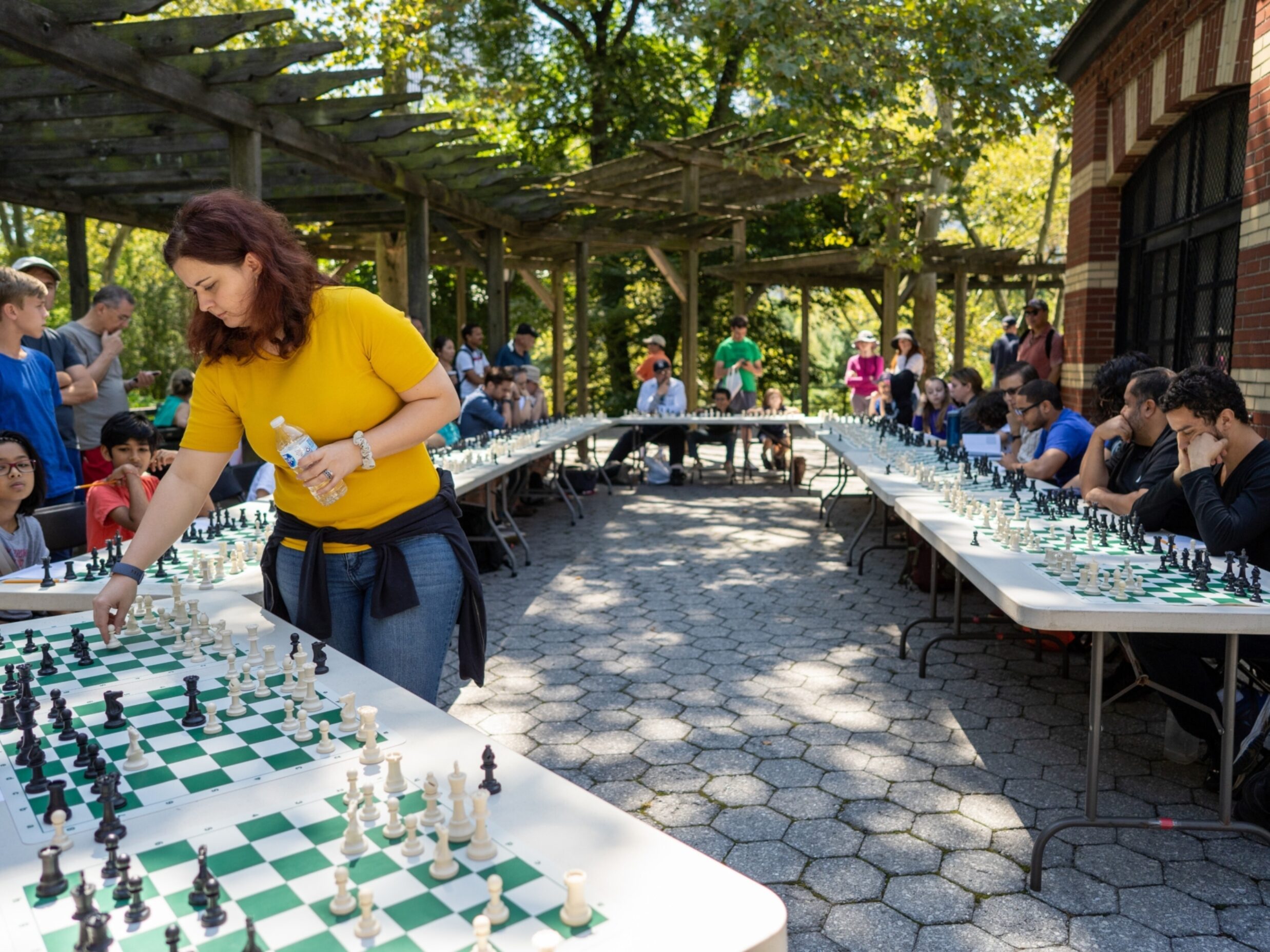 Chess & Checkers House | Central Park Conservancy