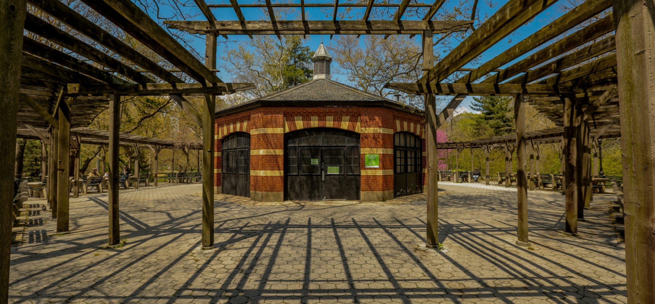 Chess & Checkers House | Central Park Conservancy